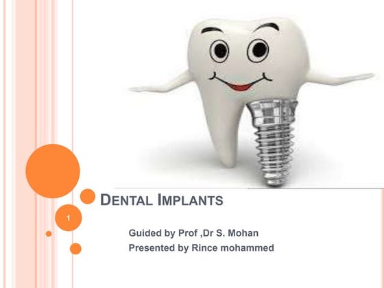 Implant components and function | PPTX