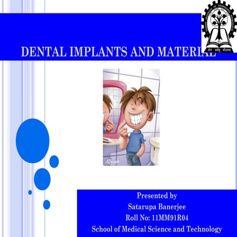 Dental implants and material | PPT