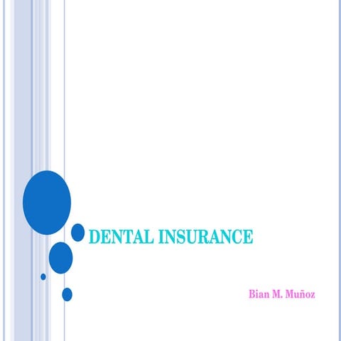 Dental insurance | PPT