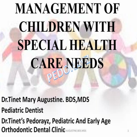 Dental management of children with special health care needs | PDF