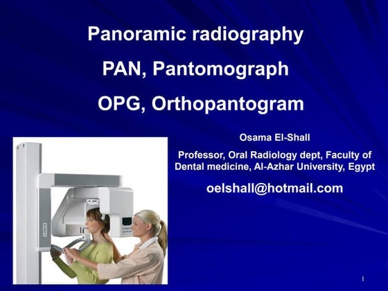 Orthopantomogram | PDF