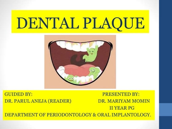 Plaque Indices commonly used in dentistry | PDF