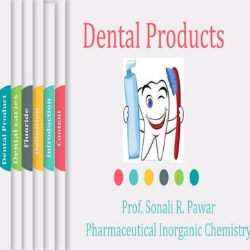 UNIT II_Dental product | PPTX