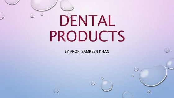 Tooth paste formulation | PPTX