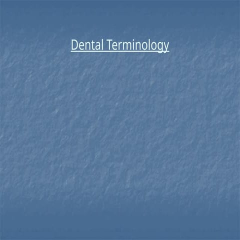 Anatomical structures of teeth | PPTX
