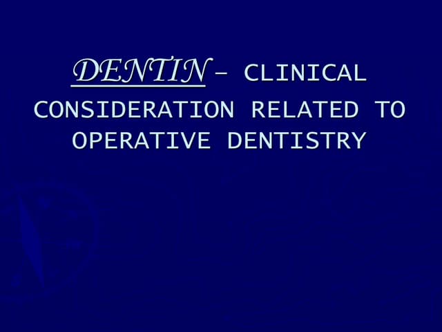 Dentenogenesis and histology of dentin | PPT