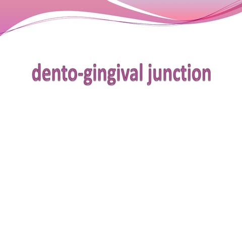Dento enamel junction | DOC