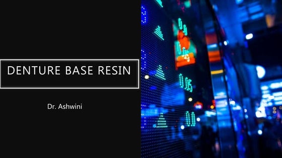 Heat cured acrylic denture base | PPTX | Oral care | Personal Care