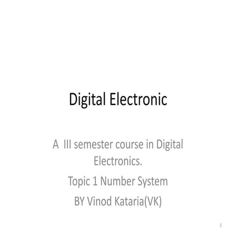 De numbers systems vk ppt | PPT