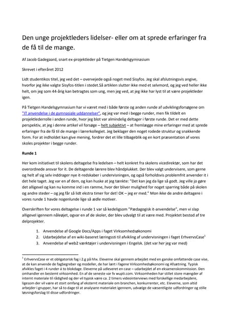 Implementering Af Iwb | PPT