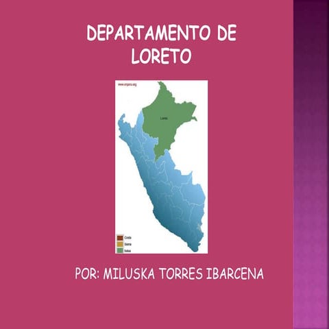 Departamento de Loreto | PPTX