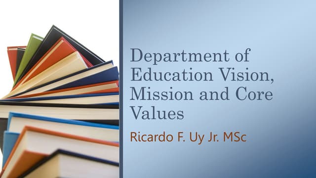 DepED Mission, Vision, and Core Values.pptx