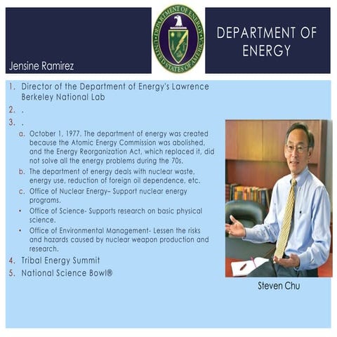 Department of energy | PPTX