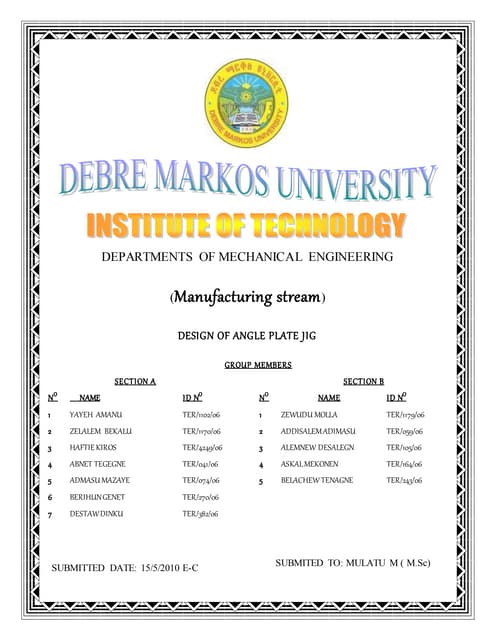 Jigs and fixtures for welding ppt | PPTX | Robotics | Technology & Computing