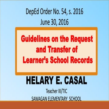deped-order-54-series-2016 Transfer of Documents.pptx