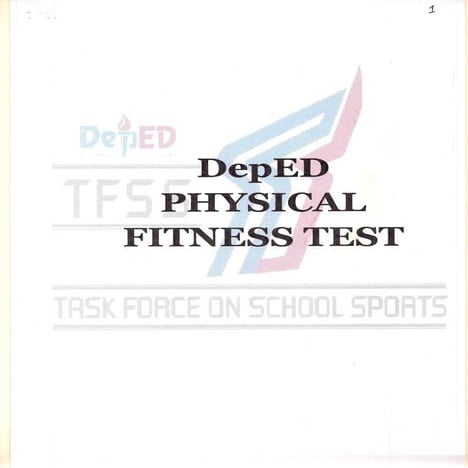 Dep ed physical fitness test | PDF