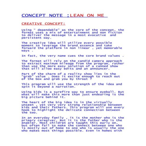 Dependable dad | PDF