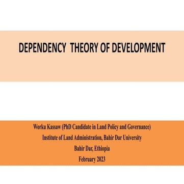 DEPENDENCY THEORY OF DEVELOPMENT.ppt