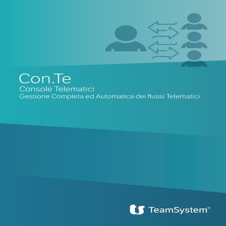Depliant Console Telematici TeamSystem | PDF