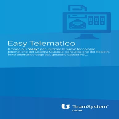 Depliant Easy Telematico TeamSystem | PDF