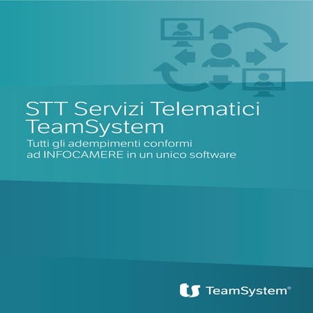 Depliant Stt Servizi Telematici TeamSystem | PDF | Computing | Technology & Computing