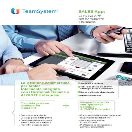 Depliant_TeamSystem_SalesApp | PDF