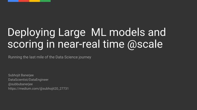 Deploying Spark Ml Models Ppt 4914