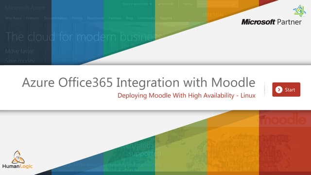Deploying Moodle With High Availability And Auto Scale On Microsoft