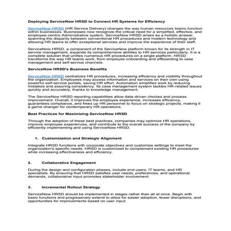 Deploying ServiceNow HRSD to Connect HR Systems for Efficiency.pdf