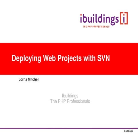 Deploying Web Projects With Svn | PDF
