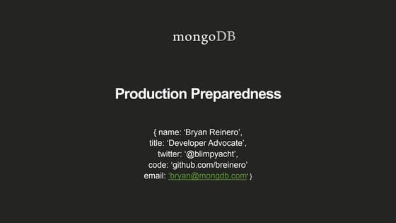 Mastering MongoDB in Kubernetes - Amadeus | PPT