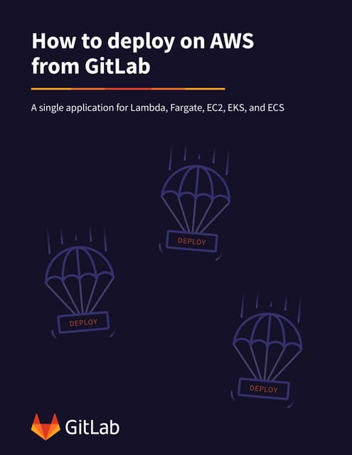 AWS DevOps: Introduction to DevOps on AWS | PDF