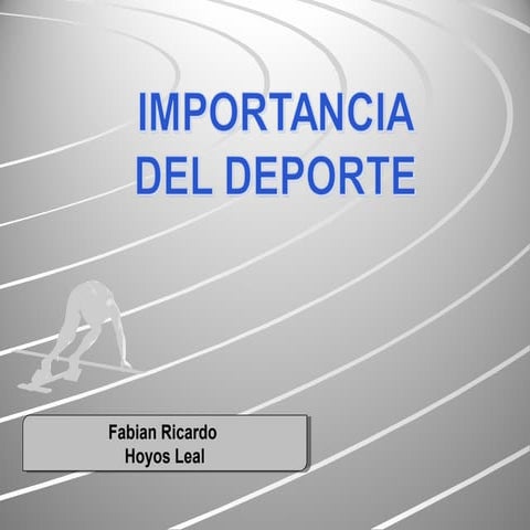 Deporte | PPT