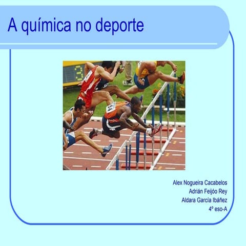 Deporte e química v | PPT