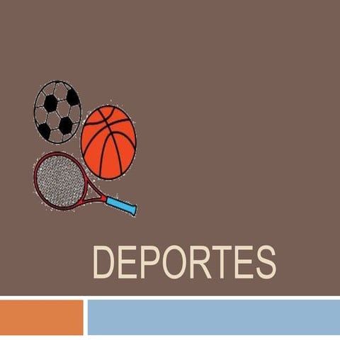 deportes | PPTX