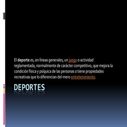 Juegos olimpicos | PPTX