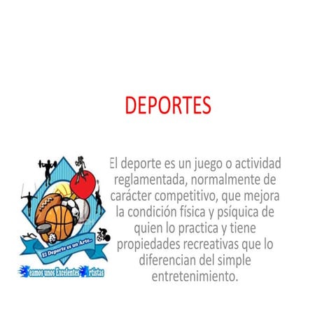 Deportes | PPTX