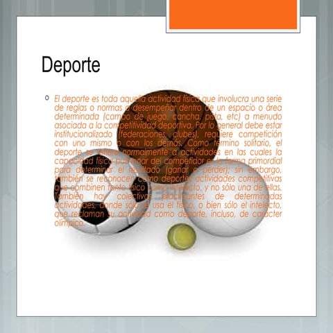 Deportes - daniela guzman gomez | PPT