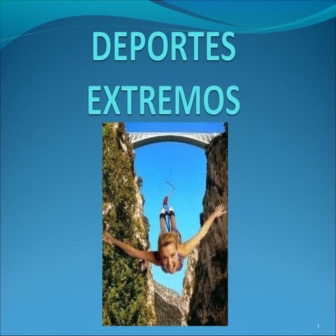 Deportes Extremos | PPTX