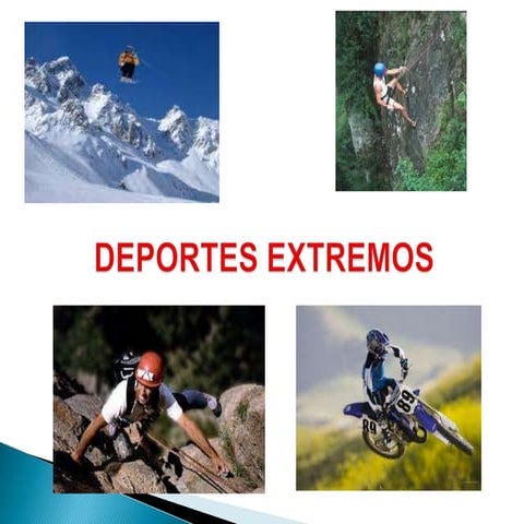 Deportes extremos | PPTX