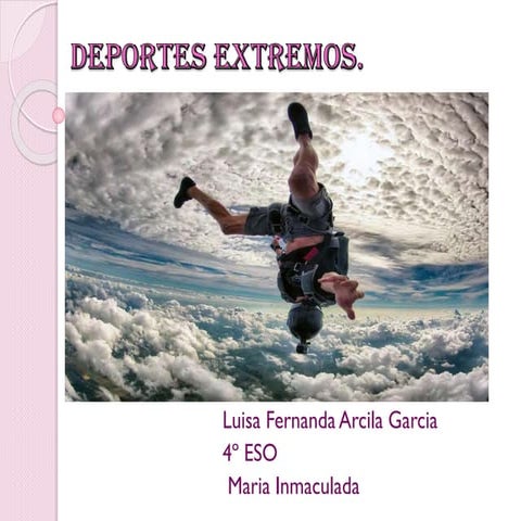 Los deportes más extremos | PPTX