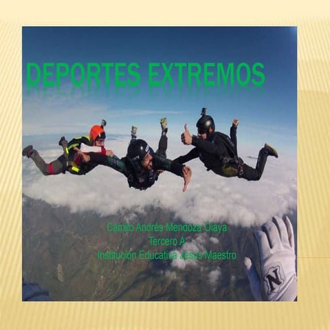 Los deportes más extremos | PPTX