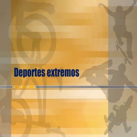 Los deportes más extremos | PPTX