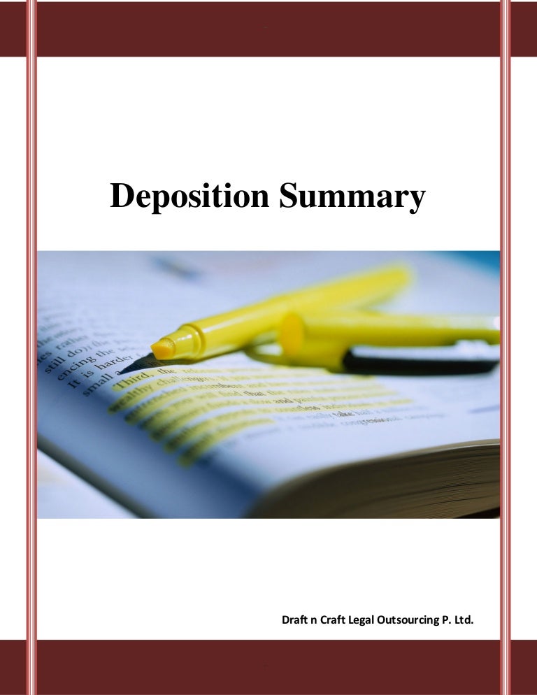 Depositions Under Federal Rule Of Civil Procedure Rule 30 depositions-under-federal-rule-of-civil-procedure-rule-30