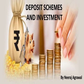 Deposit schemes and investment methods | PPTX