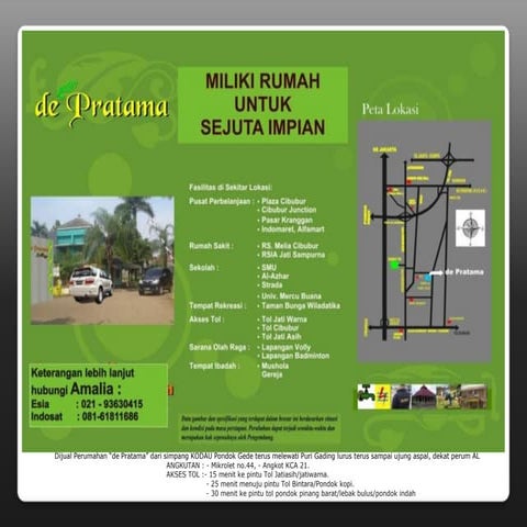 Proposal Perumahan De pratama | PPTX
