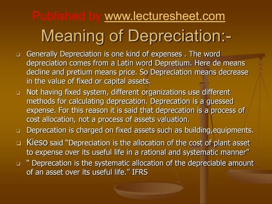 Imputed market value of an asset | PDF