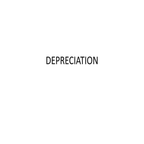 Methods of Depreciation Power Point Presentation.ppt