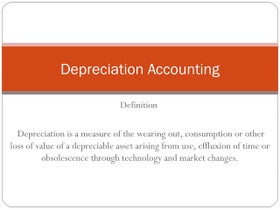 Depreciation | PPT