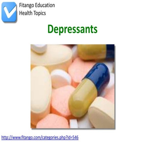 Depressants | PPT